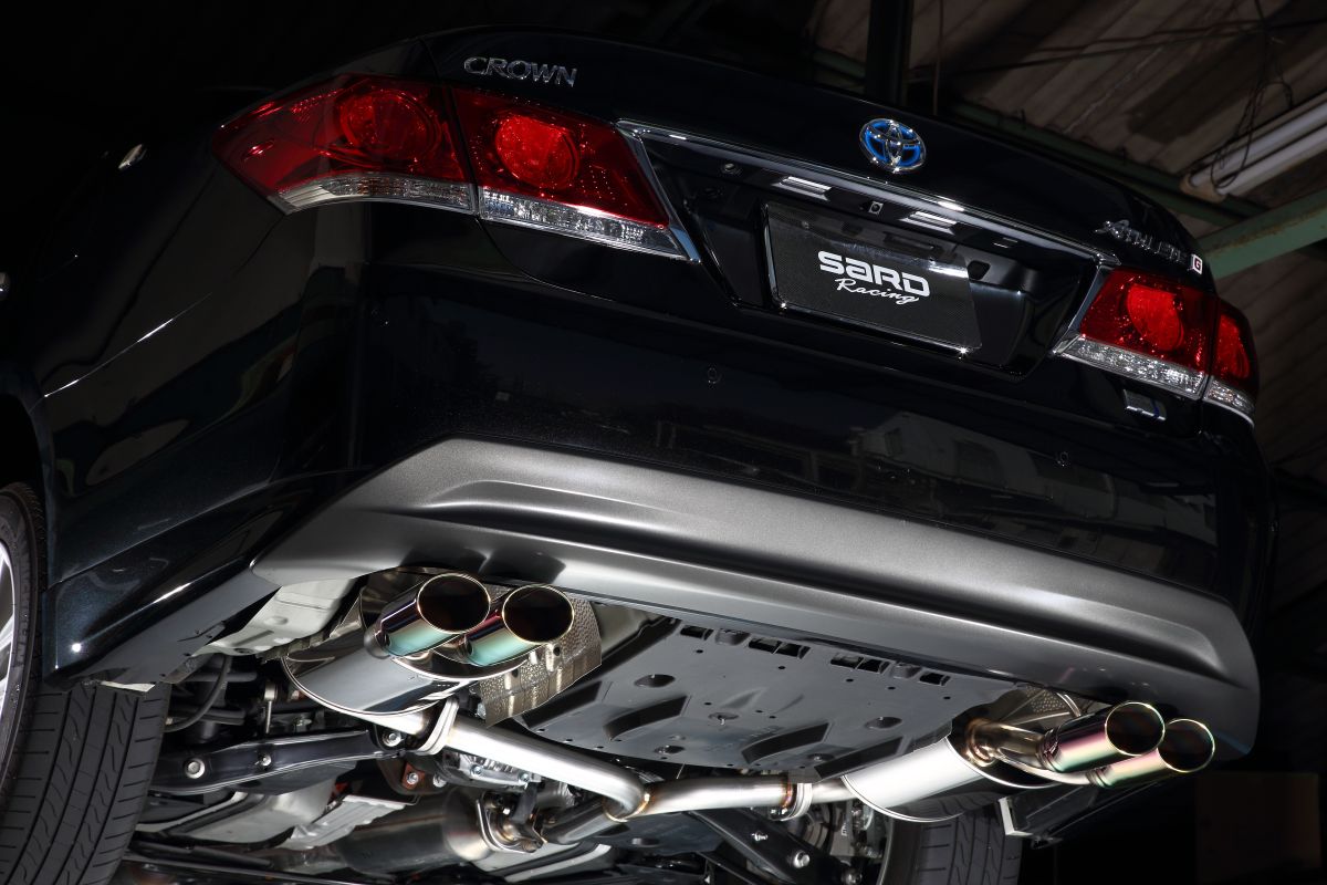 SARD Racing AROUSE - Su Exhaust for Crown Athleye Hybrid (Axle Back) 2 ...